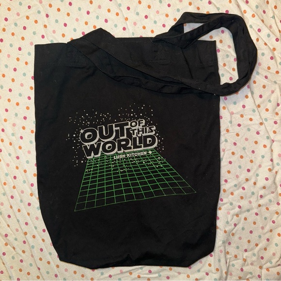Lush | Bags | Lush Kitchen Tote Bag Out Of This World Exclusive Design ...